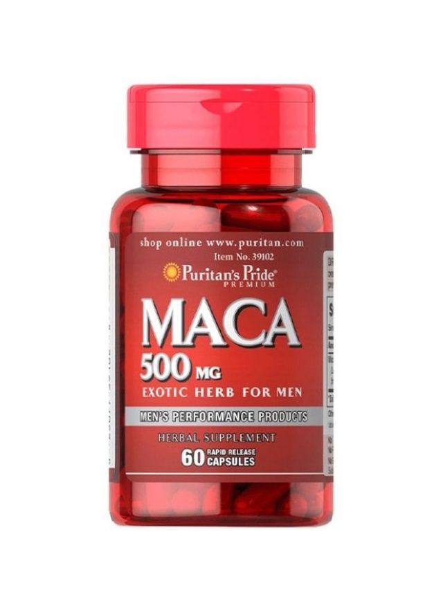 Puritan's Pride Maca 500 mg (60 capsules) | edamama
